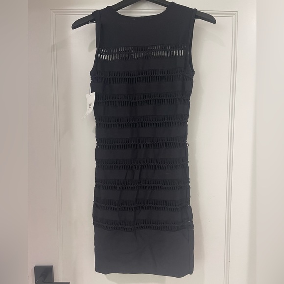 Maje | Dresses | Maje Black Body Con Dress L Nwt | Poshmark